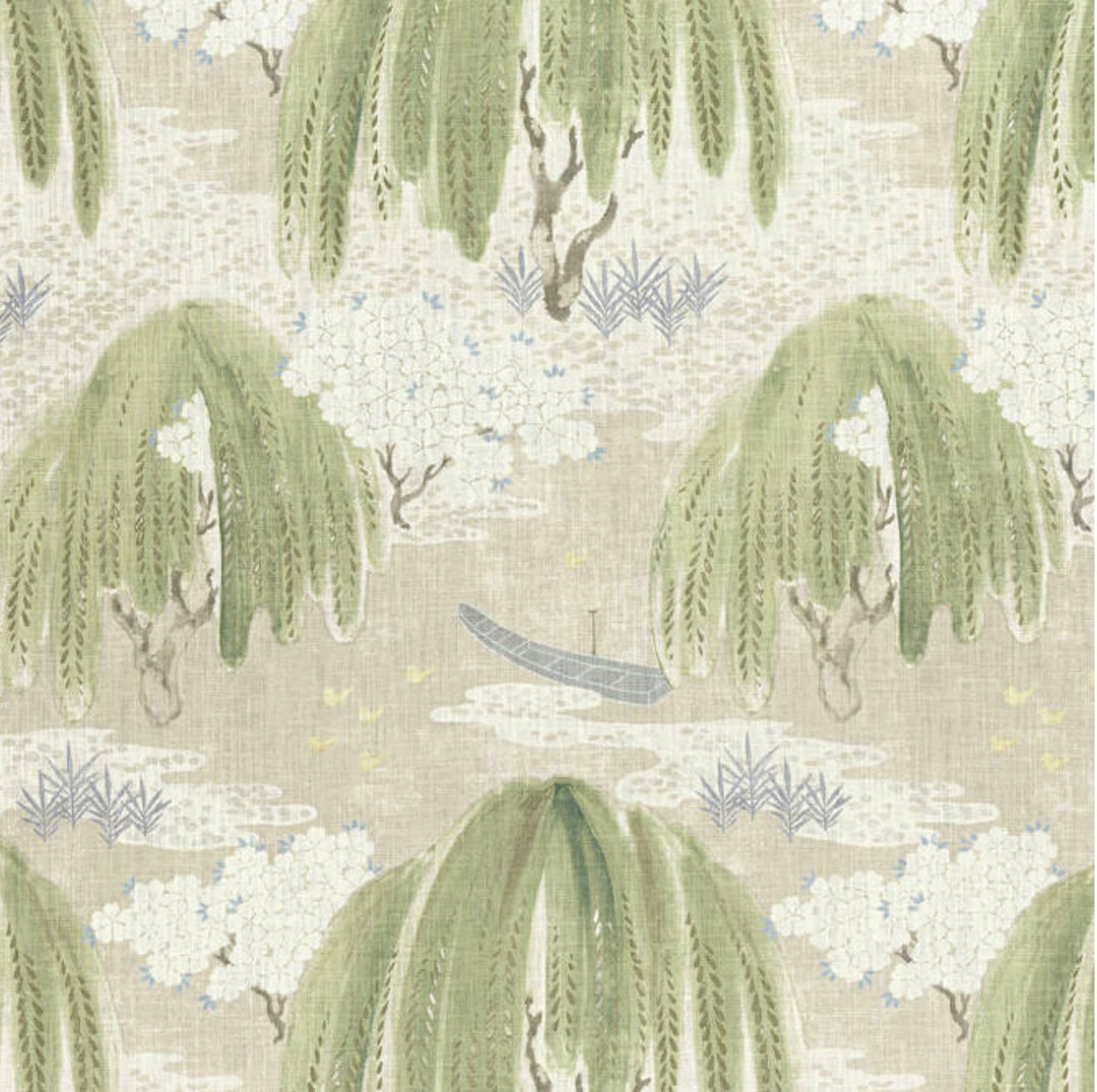 Anna French Willow Tree WALLPAPER in Blush/other Colors Available - Etsy