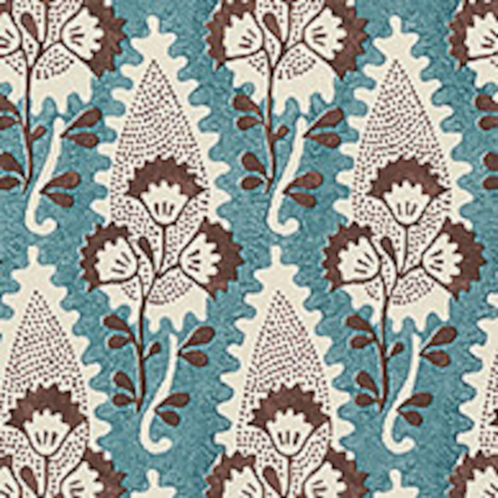 Anna French Cornwall WALLPAPER in Spa Blue/other Colors Available - Etsy