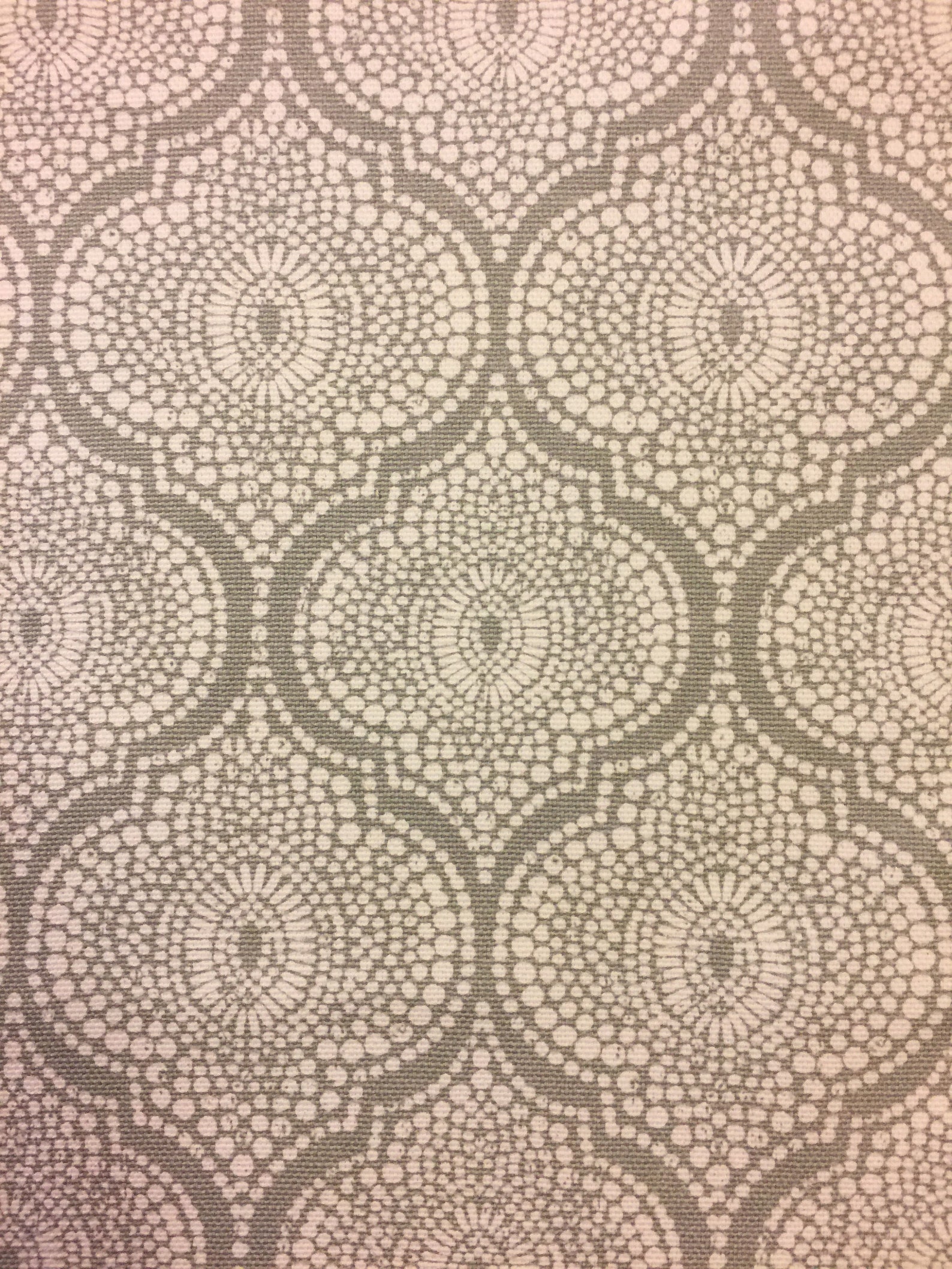 Custom Roman Shade in Arabesque Quartz Grey - Etsy