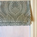 Custom Roman Shade in Alyssa Duck Egg Blue - Etsy