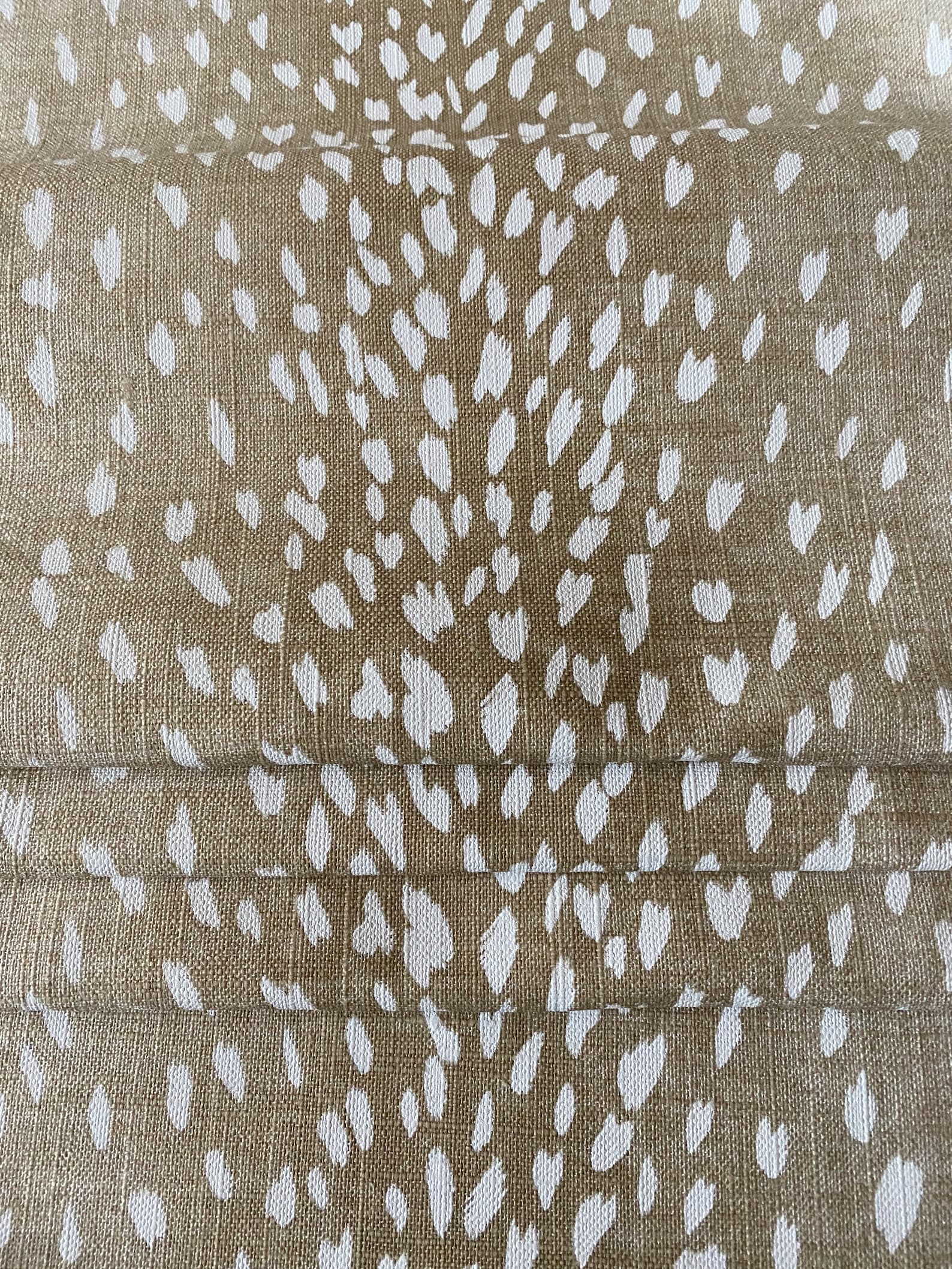 Custom Roman Shade in Vern Yip Antelope Fawn - Etsy