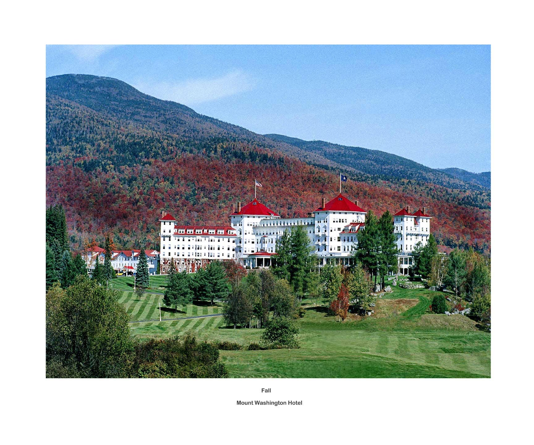 Mt. Washington Hotel Fall Limited Edition 20 X 24 FREE SHIPPING! - Etsy