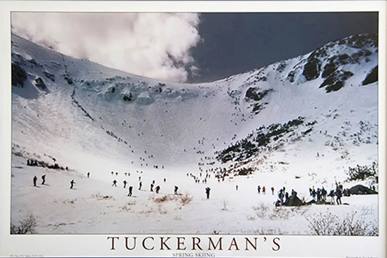 SPECIAL Tuckerman Ravine Spring Skiing Poster Free Shipping and Lanyard ...