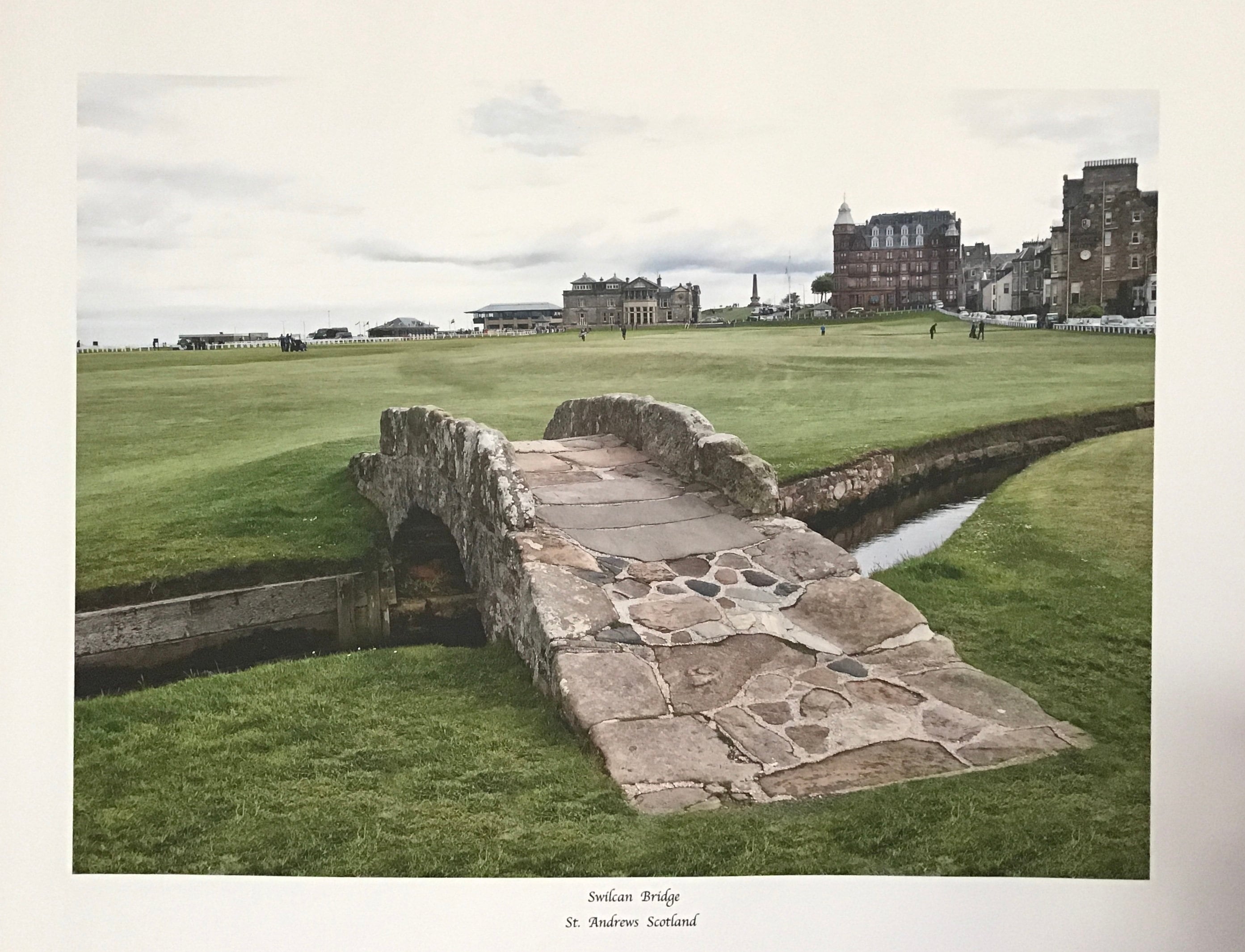 The Swilcan Bridge, St. Andrews Scotland 16 X 20 - Etsy