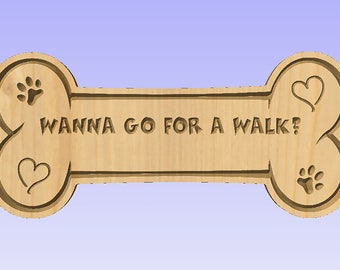 Dog Walk Sign - Etsy
