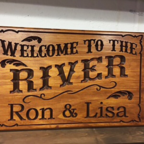 River Signs - Etsy
