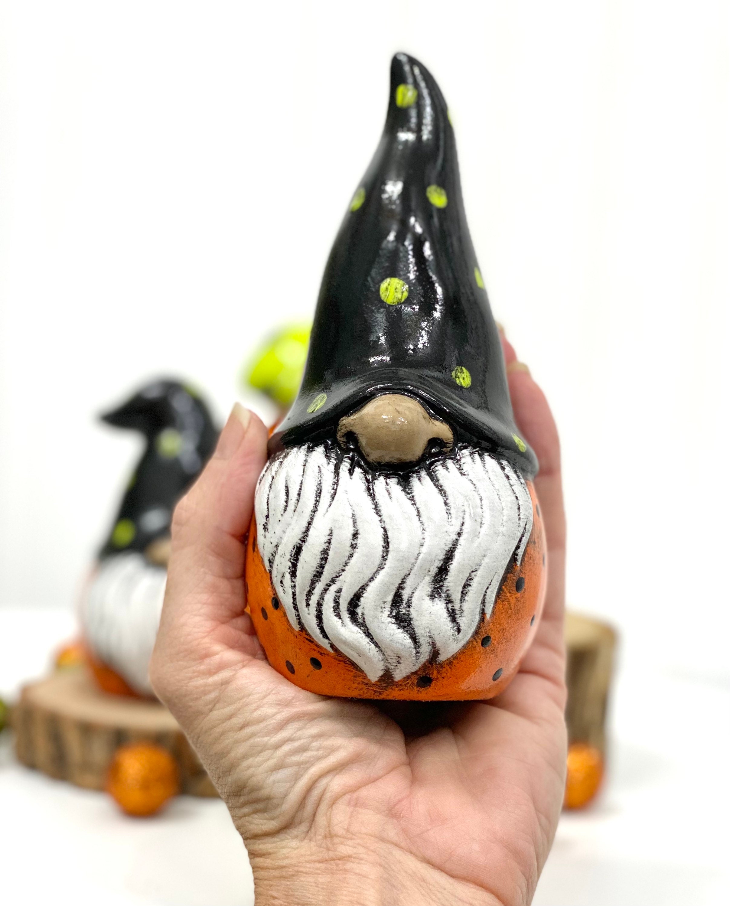 Set of Three Hand-painted Halloween Ceramics - Etsy UK
