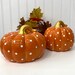 Pretty Polka Dot Pumpkins - Etsy
