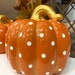 Pretty Polka Dot Pumpkins - Etsy