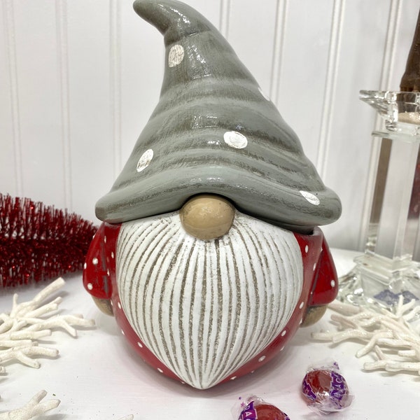 Gnome Cookie Jars - Etsy