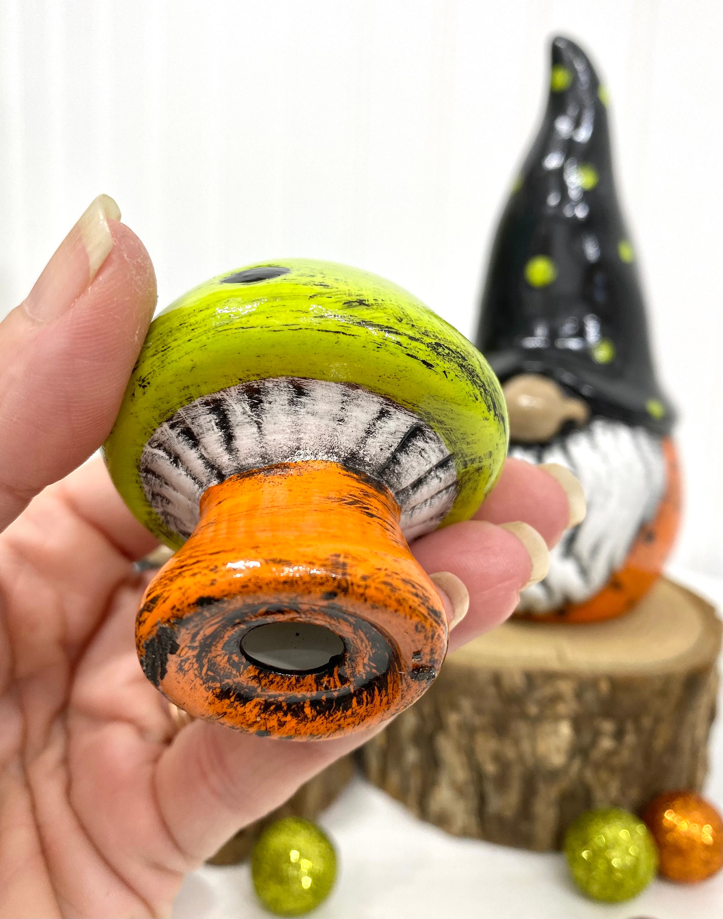 Set of Three Hand-painted Halloween Ceramics - Etsy UK