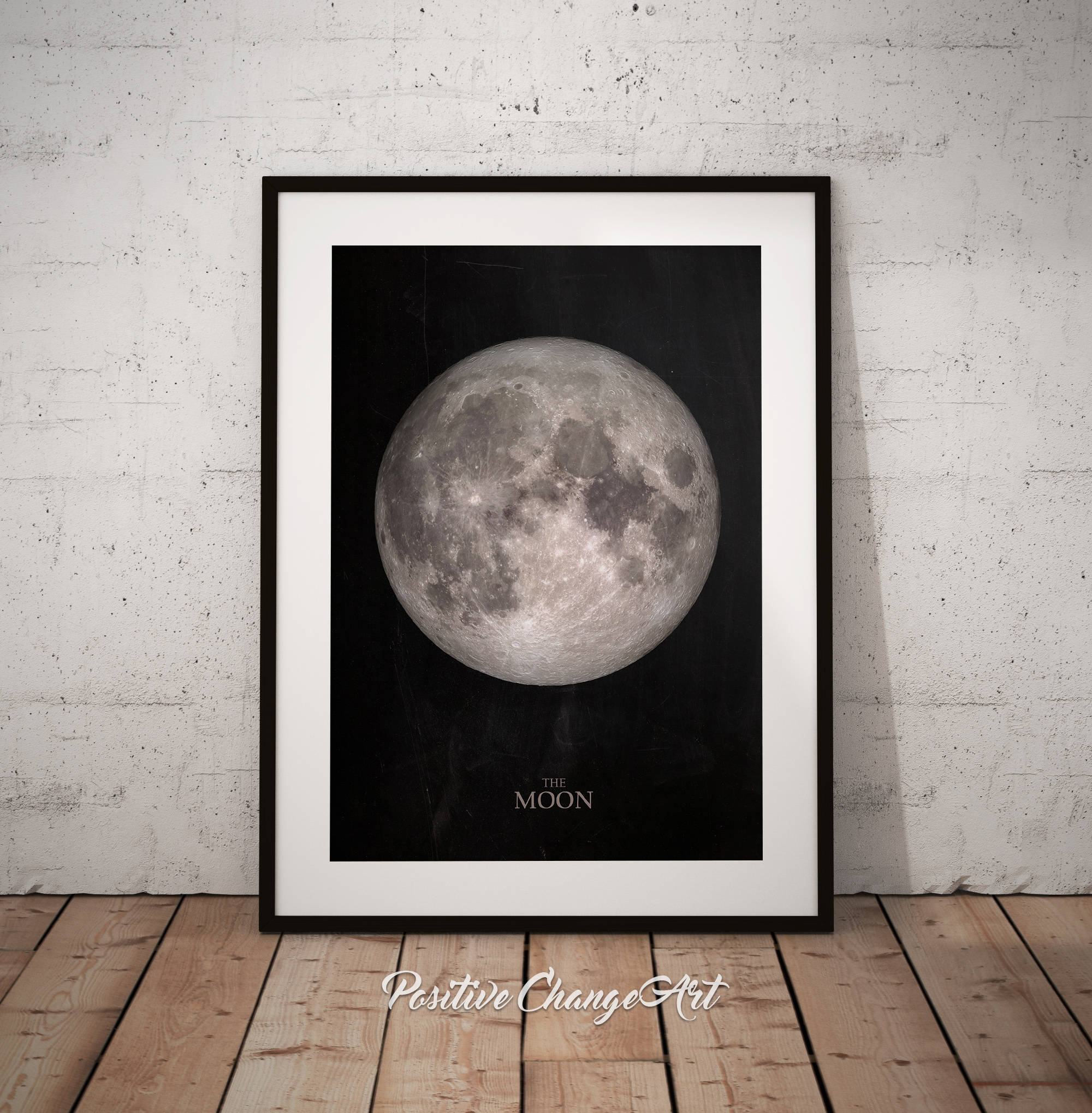 Full Moon Print Moon Phase Print Full Moon Wall Art Moon | Etsy