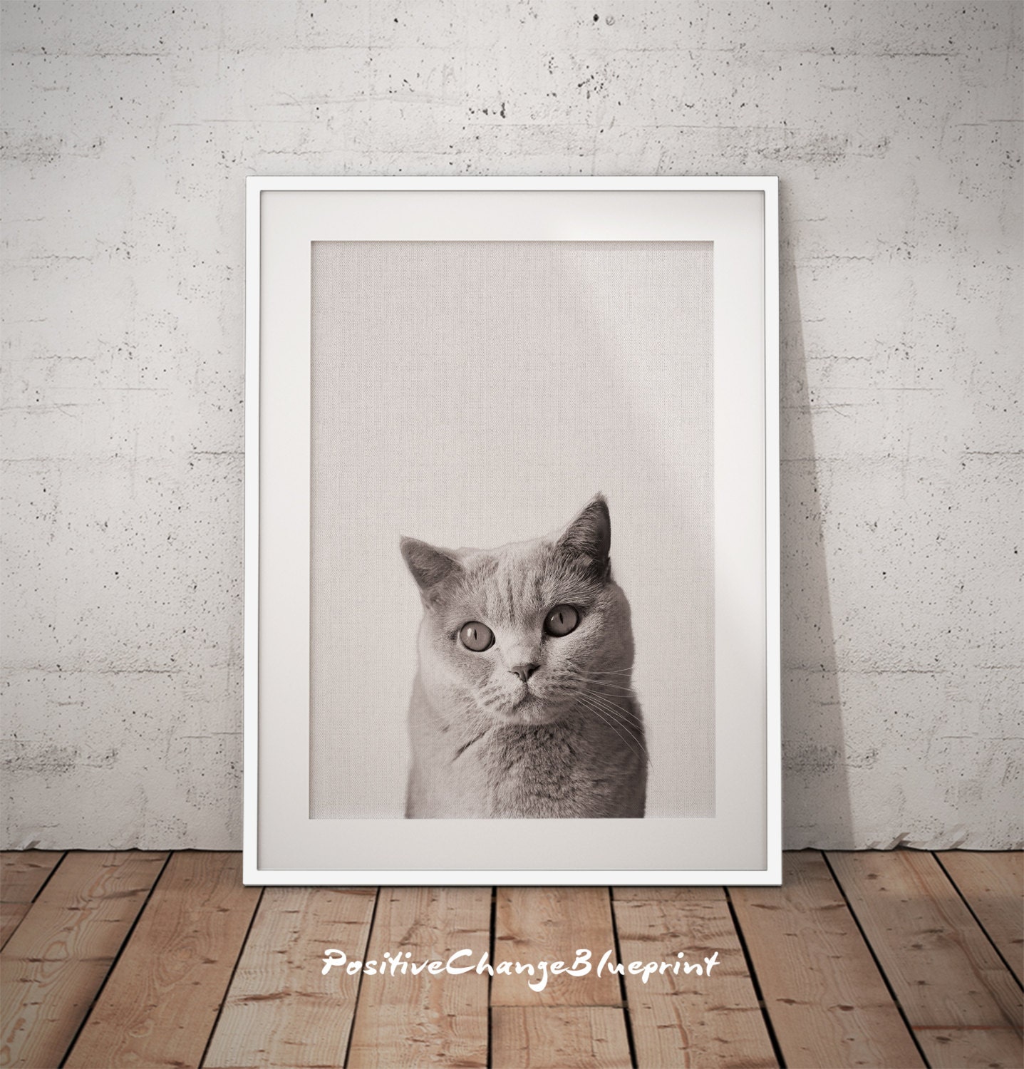 Cat Print Cat Wall Art Decor Cat lover Cat Decor Cat Art | Etsy