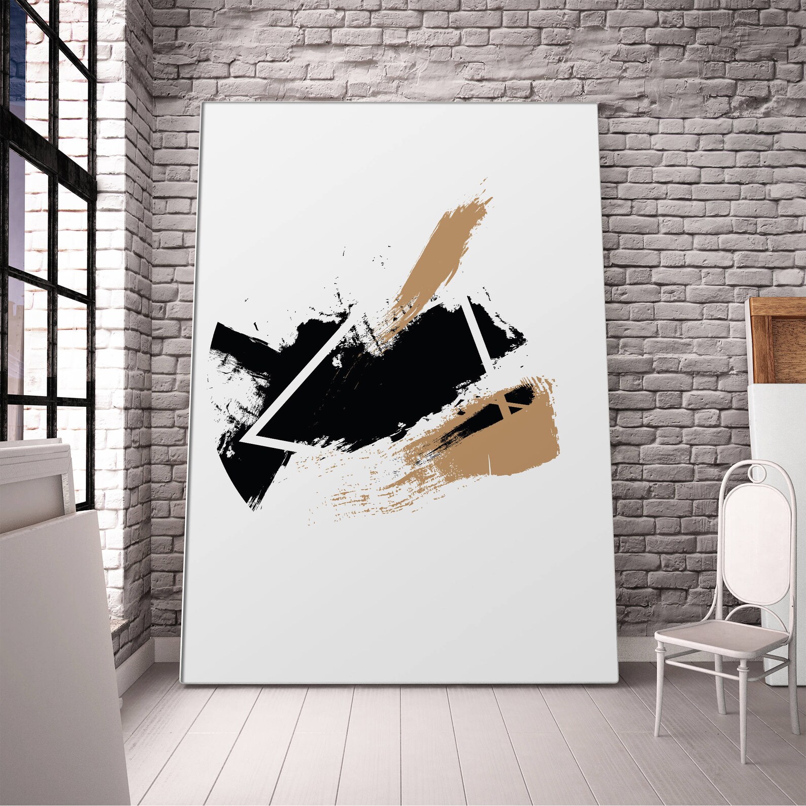 Minimalist Geometric Art Print, Large Minimalist Printable Art, Modern ...