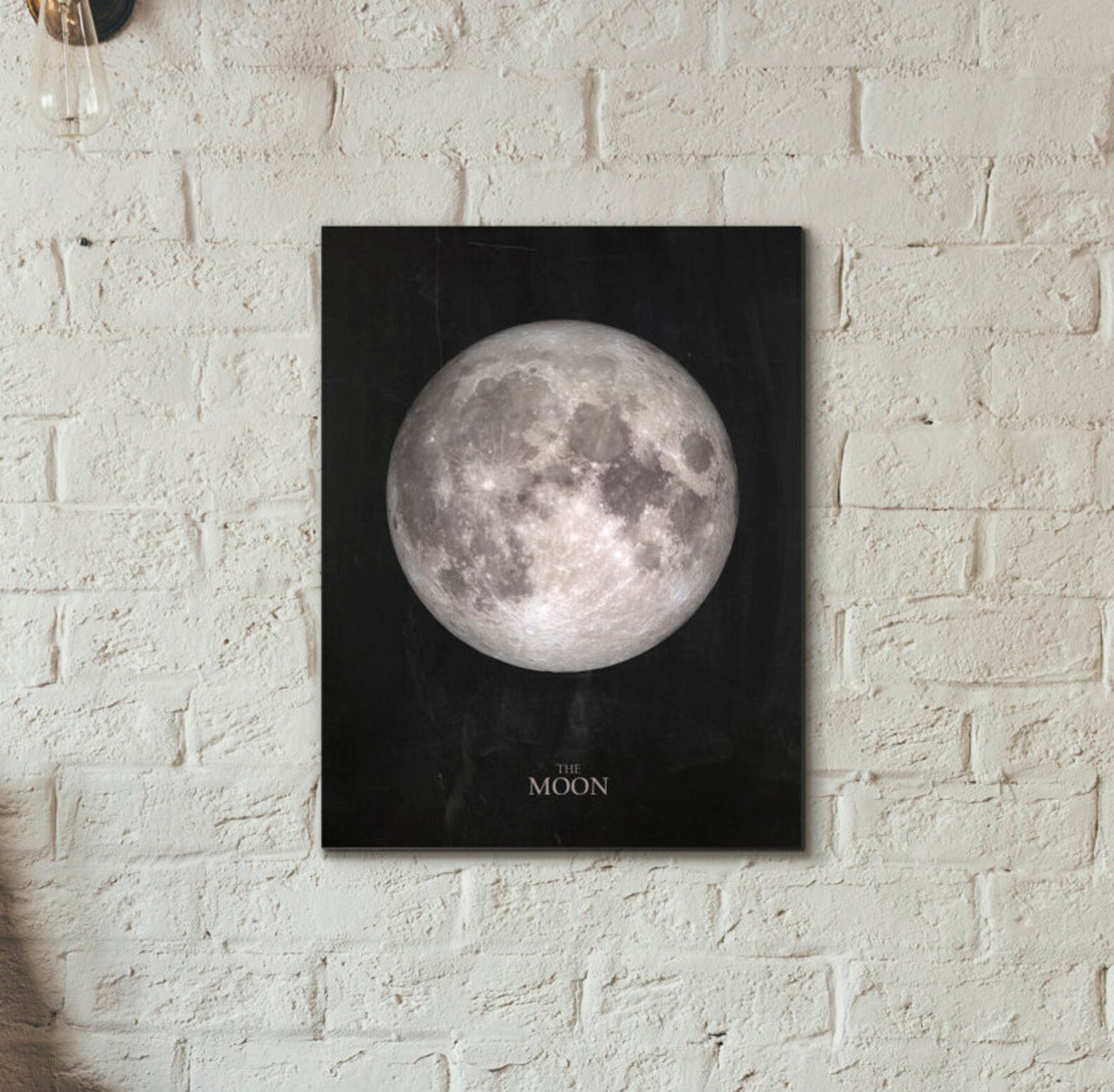 Full Moon Print Moon Phase Print Full Moon Wall Art Moon - Etsy