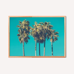 Palm Tree Print, Palm Print Art, Printable Palm, Palm Leaf, Palm Leaf ...