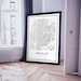 Seville Map Print Map of Seville City Map Seville Print - Etsy