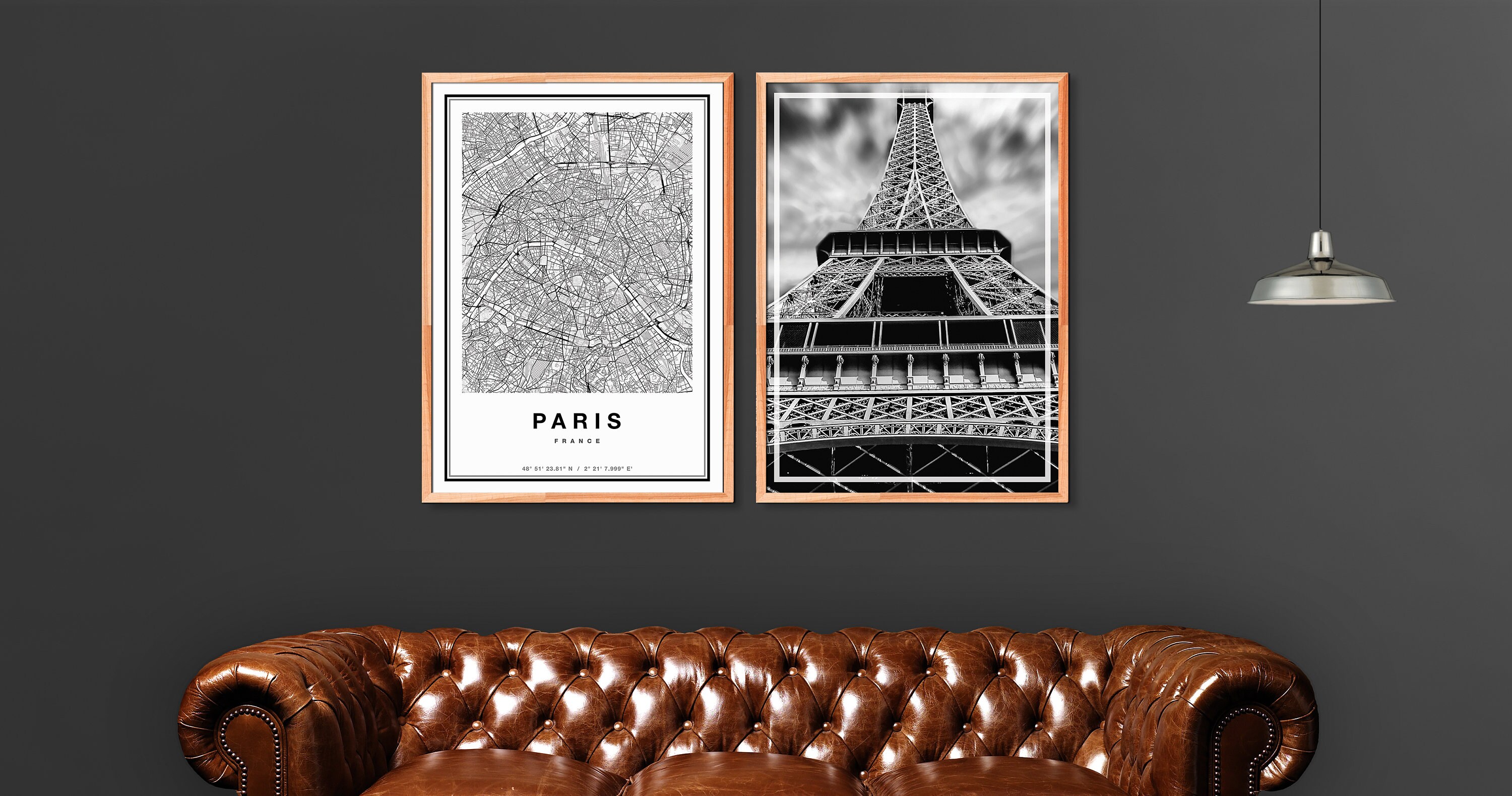 Paris Map Print, Printable Map of Paris, City Map Art, Paris Print ...