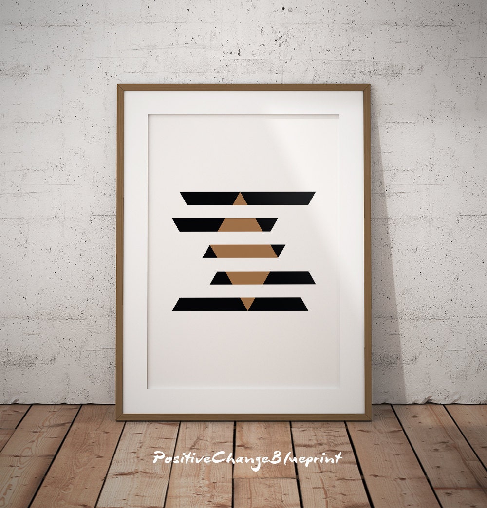Minimalist Geometric Art Print Nordic Design Print Printable - Etsy