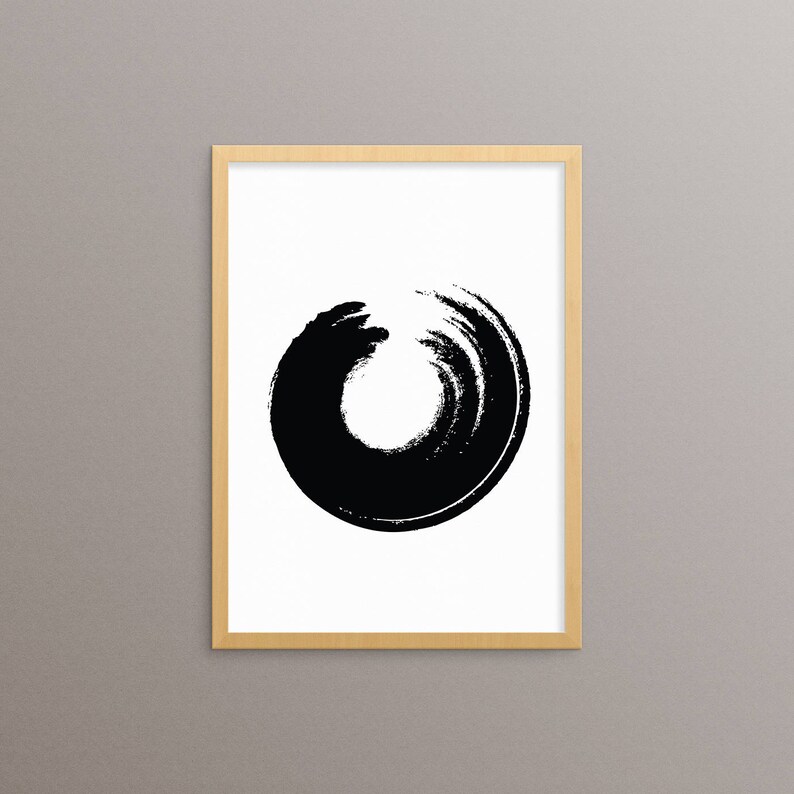 Zen Art Zen Wall Art Large Zen Art Yoga Print Yoga Poster - Etsy