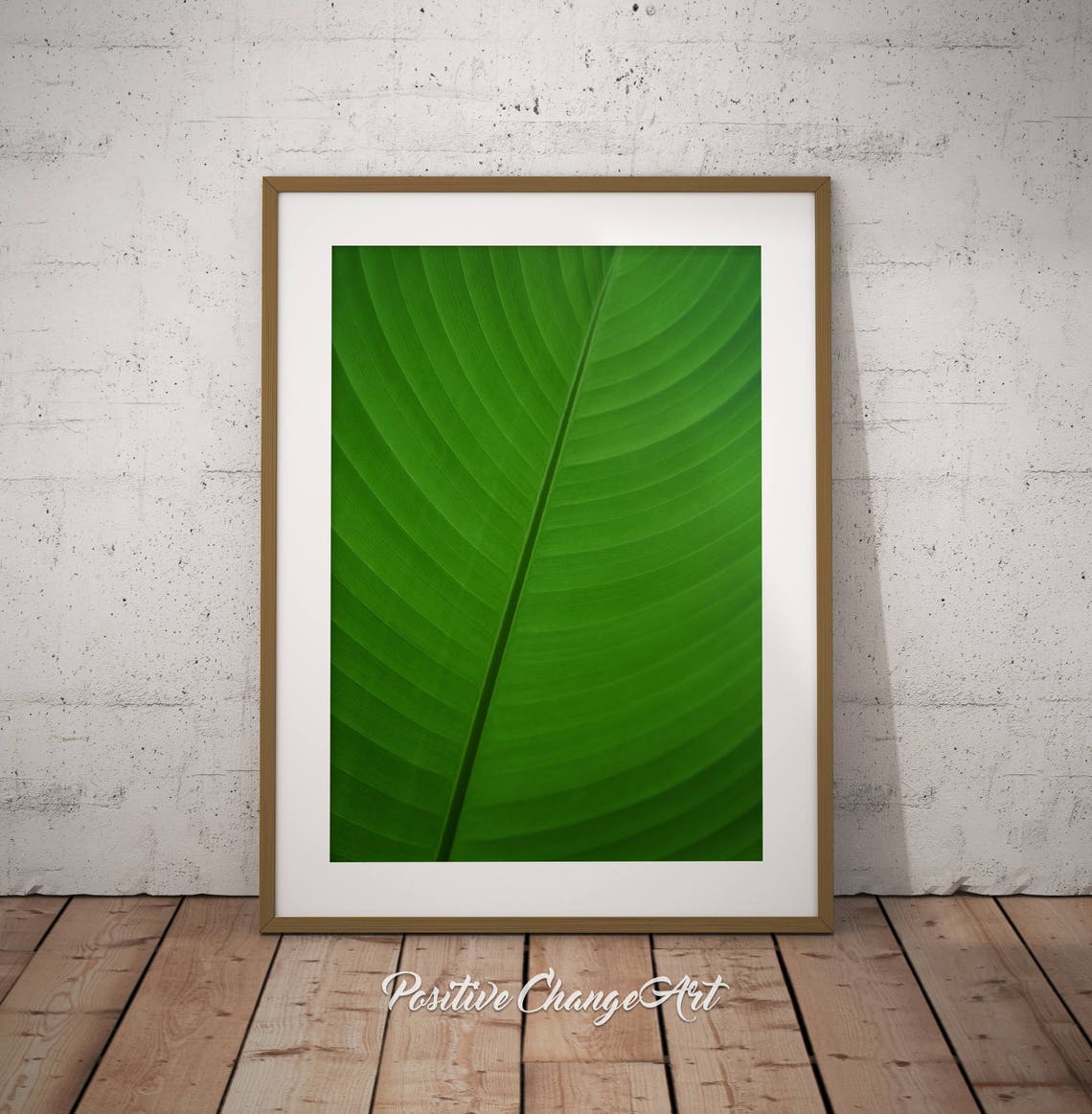 Banana Leaf Banana Leaf Decor Banana Leaf Wall Art Banana | Etsy