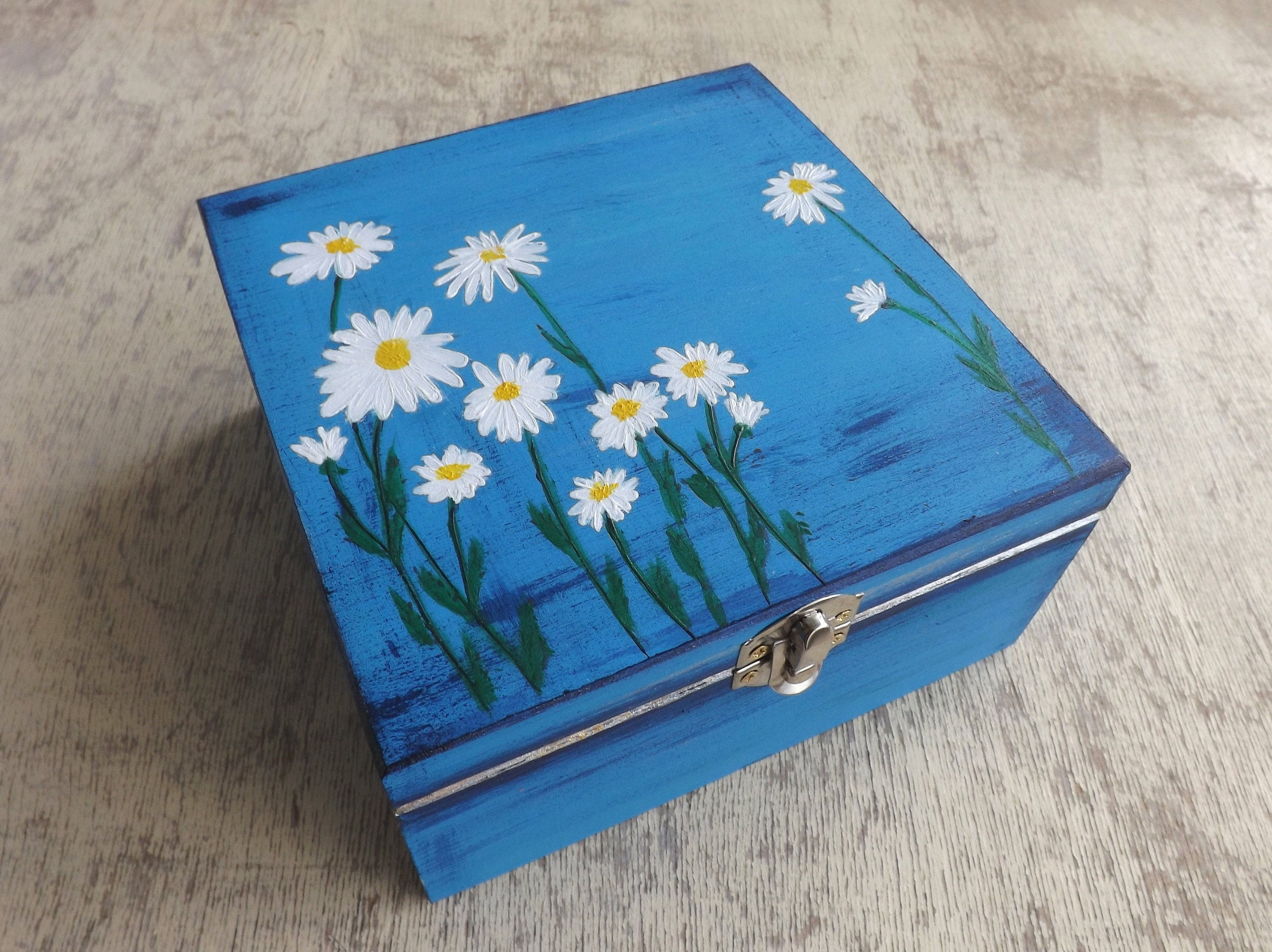 Hand Painted Tea Boxes