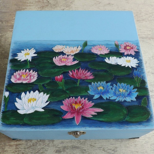 Hand Painted Chest - Etsy