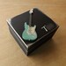 Wood Tiny Box With Guitar Electric, Customized Hand-painted Guitar Pick ...