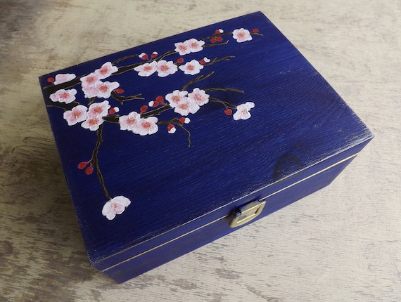 Hand Painted Tea Boxes