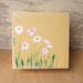 Wooden Small Box With Daisies, Hand-painted Custom Daisy Flower Box ...