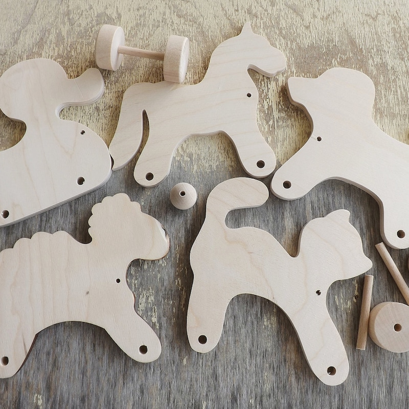 Wooden Push Toy - Etsy