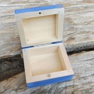 Wood Tiny Box With Butterflies, Hand-painted Personalized Gift, Little ...