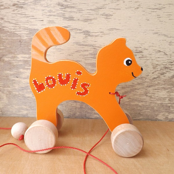 Wooden Cat Toys - Etsy