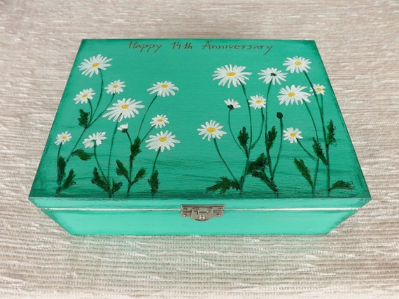 Hand Painted Tea Boxes