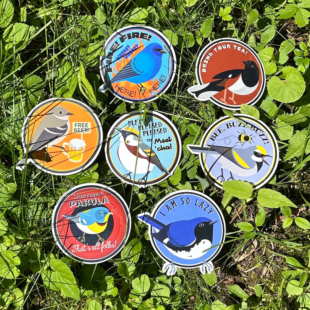 Bird Call Stickers! - Etsy