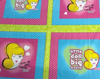 Barbie Quilt Panel - Etsy