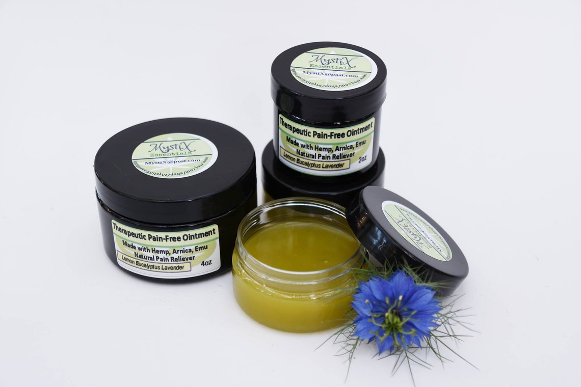 4 Oz Natural Hemp Arnica Extract Emu Oil Therapeutic Pain - Etsy