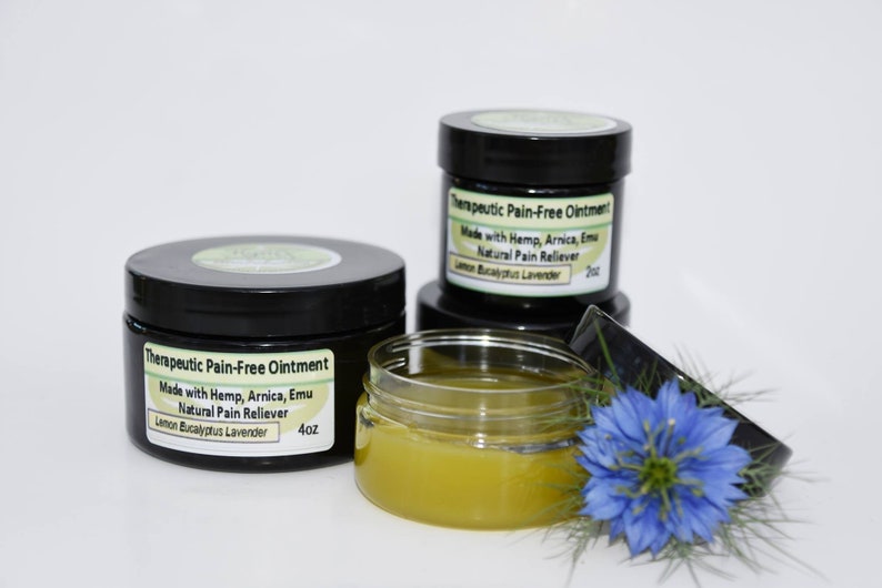 4 Oz Natural Hemp Arnica Extract Emu Oil Therapeutic Pain - Etsy