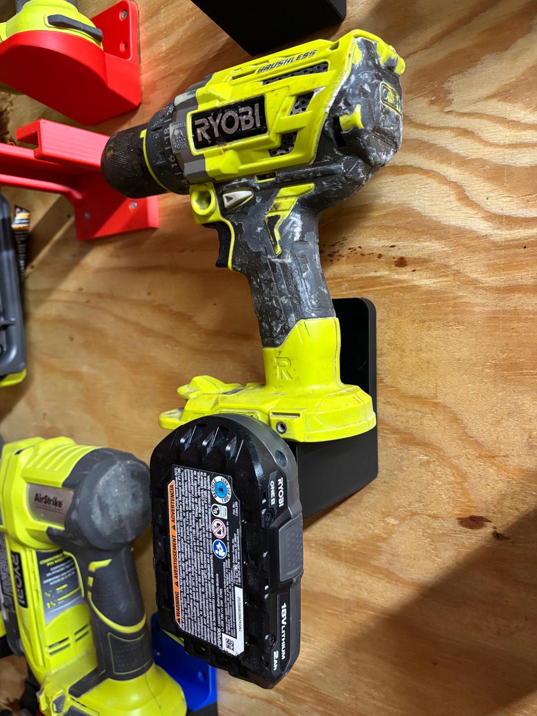 Ryobi Tool and Battery Mount All in One - Etsy