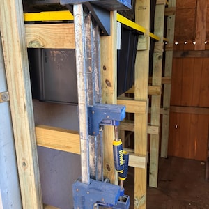 Parallel Clamp Wall Mount | Each Rack Holds 3 Clamps | Bessy | Pony ...