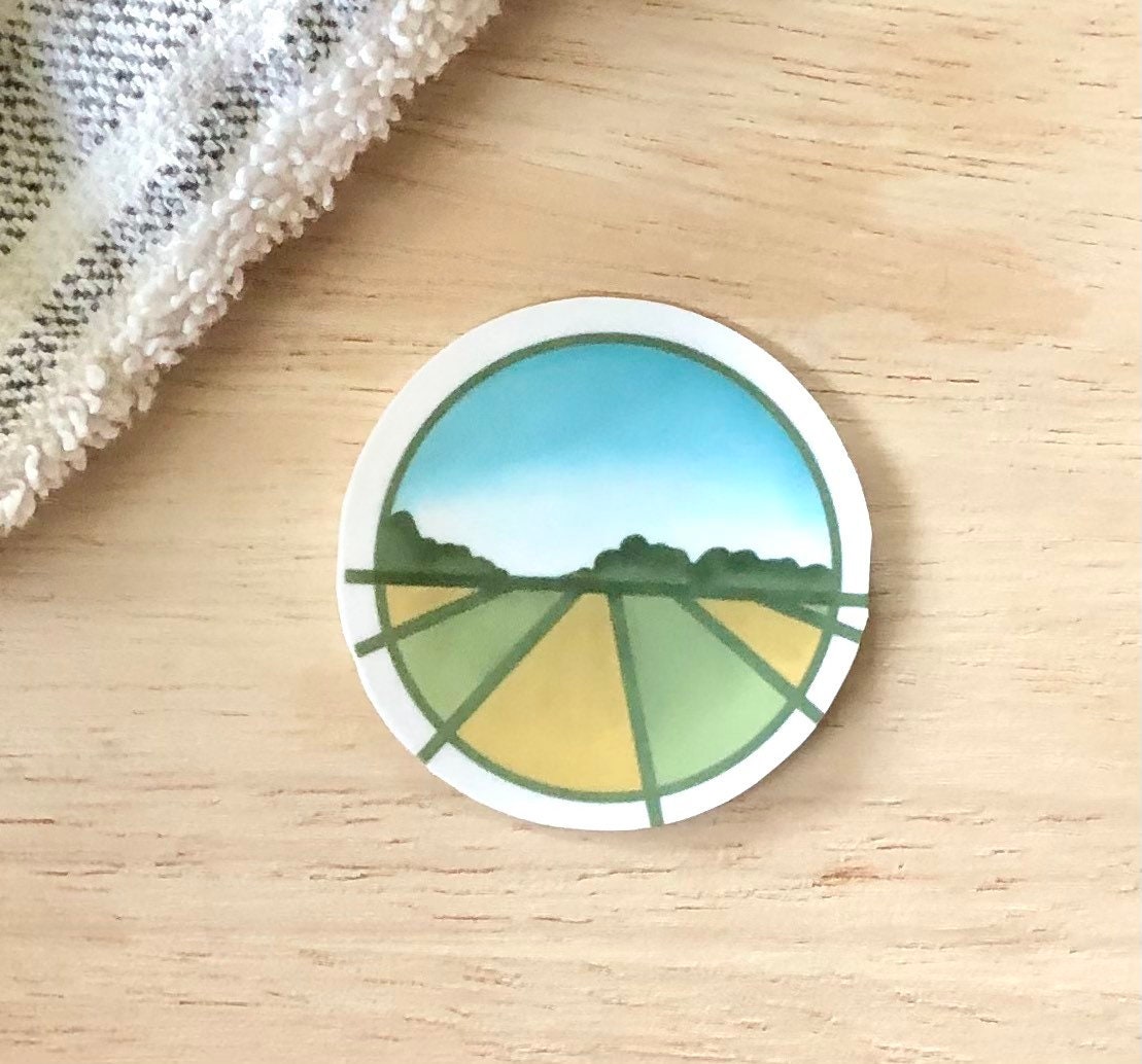 Farm Sticker Cow Sticker Field Sticker Corn Sticker Farm - Etsy