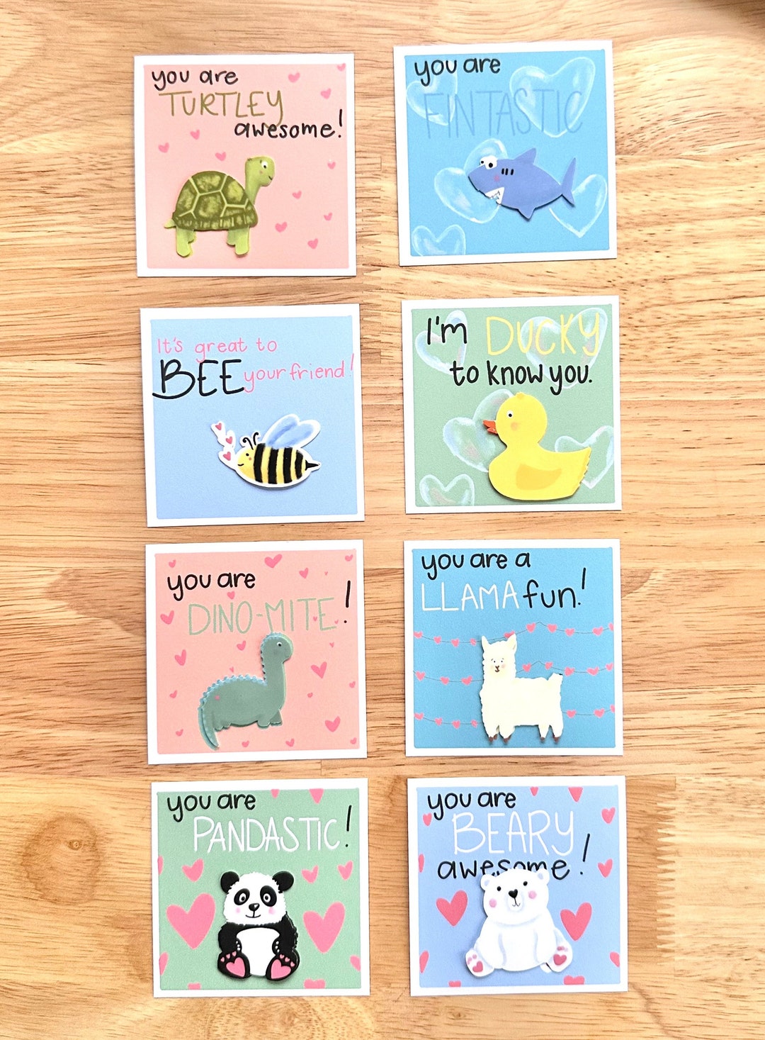 School Valentines Day Cards, Valentines Day Card Set, Sticker ...