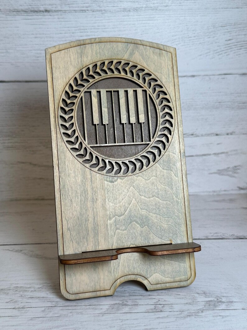 Piano Keys Phone Stand SVG, Laser Cut File, Digital Download, Music ...