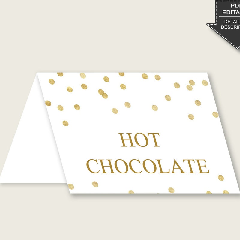 Food Tent Cards - Etsy