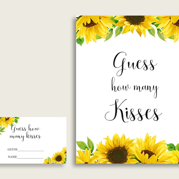 Sunflower And Bee Bridal Showers Etsy