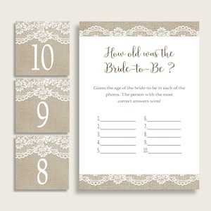 How Old Was the Bride to Be Bridal Shower How Old Was the Bride to Be ...