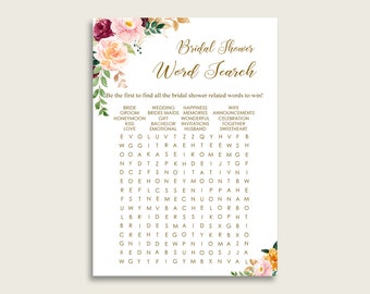 Pink Word Search | Etsy