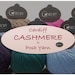 Worsted Weight Cashmere Yarn, Cardiff Cashmere Large, 509 Latte, Beige ...