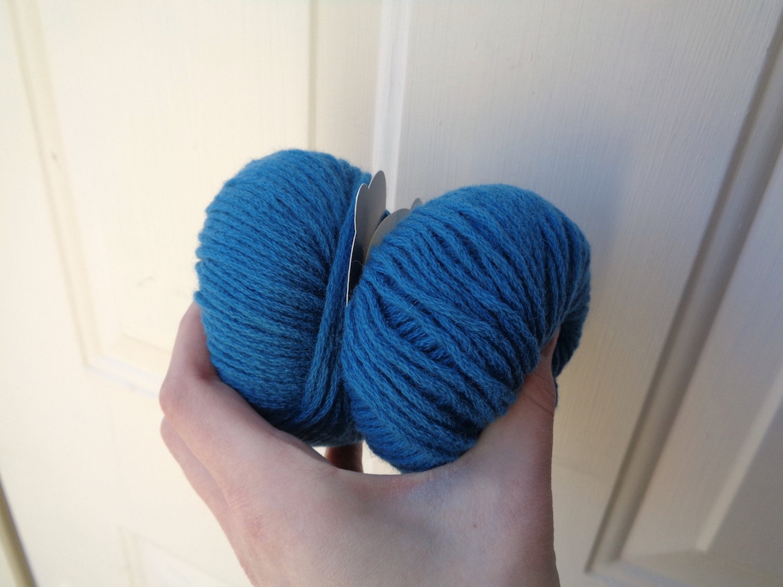 Worsted Weight Cashmere Yarn Cardiff Large Berry A Light | Etsy