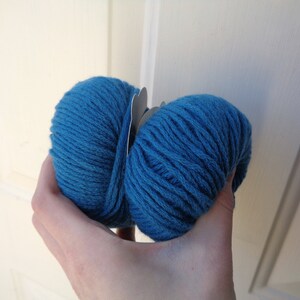 Worsted Weight Cashmere Yarn, Cardiff Large, Berry - A Light Turquoise ...